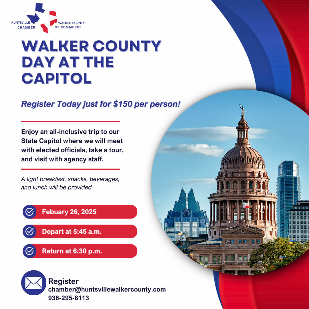 Government Affairs - Huntsville Walker County Chamber of Commerce